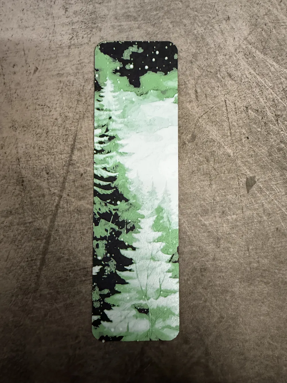 Snowy Landscape Bookmark - Free 3D Print Model - MakerWorld