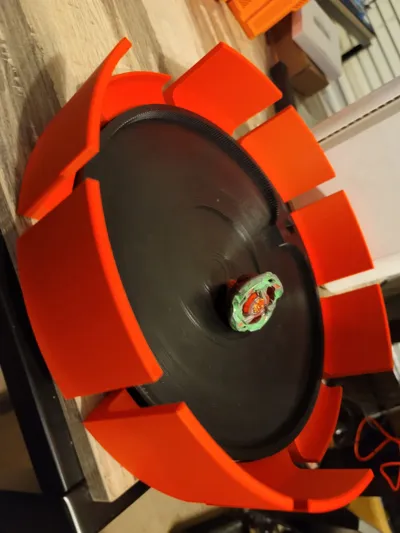 Beyblade X stadium/ arena with customizable walls by Tornad_pl - MakerWorld