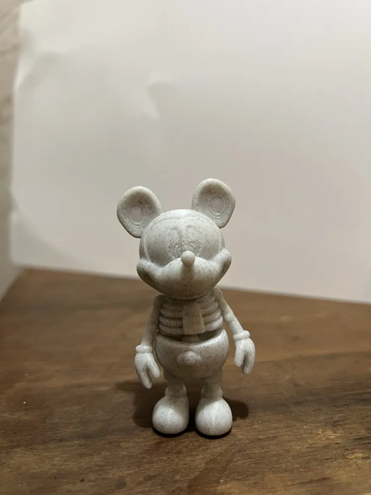 Mickey Mouse Skeleton Flexi - Free 3D Print Model - MakerWorld