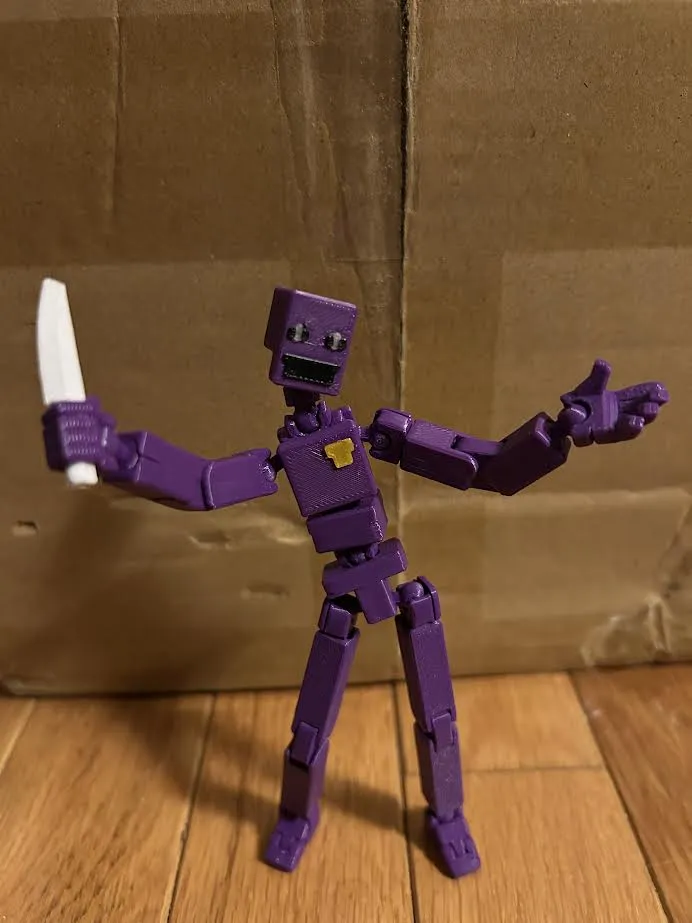 EASY 13 Purple guy/William Afton - Free 3D Print Model - MakerWorld