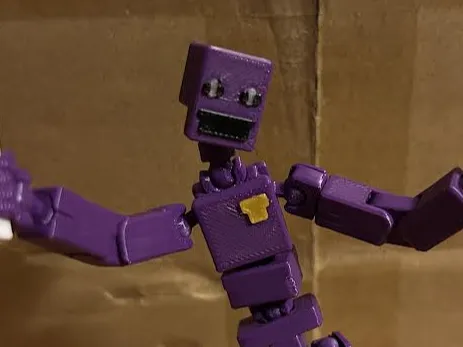EASY 13 Purple guy/William Afton - Free 3D Print Model - MakerWorld