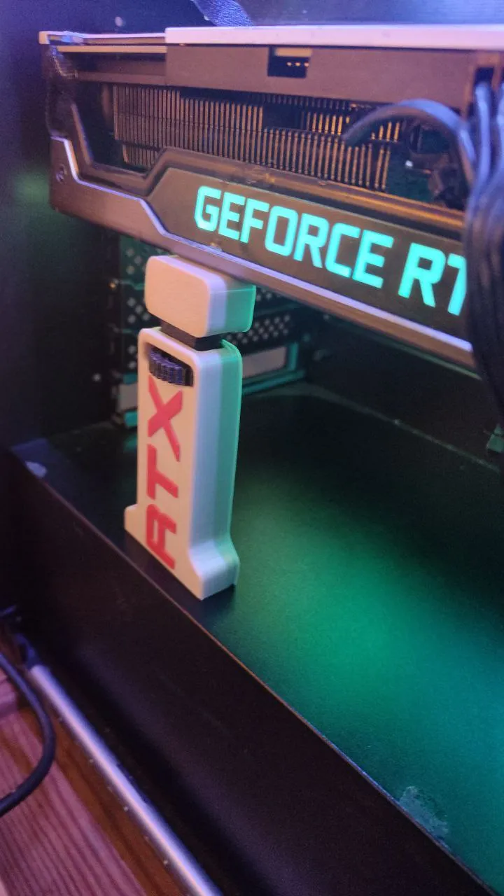 GPU STAND by MogoArt MakerWorld: Download Free 3D Models