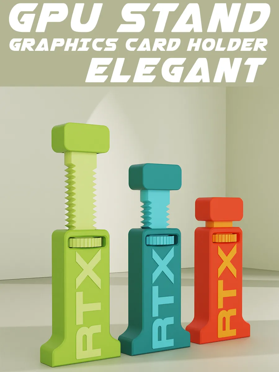 GPU STAND by MogoArt MakerWorld: Download Free 3D Models
