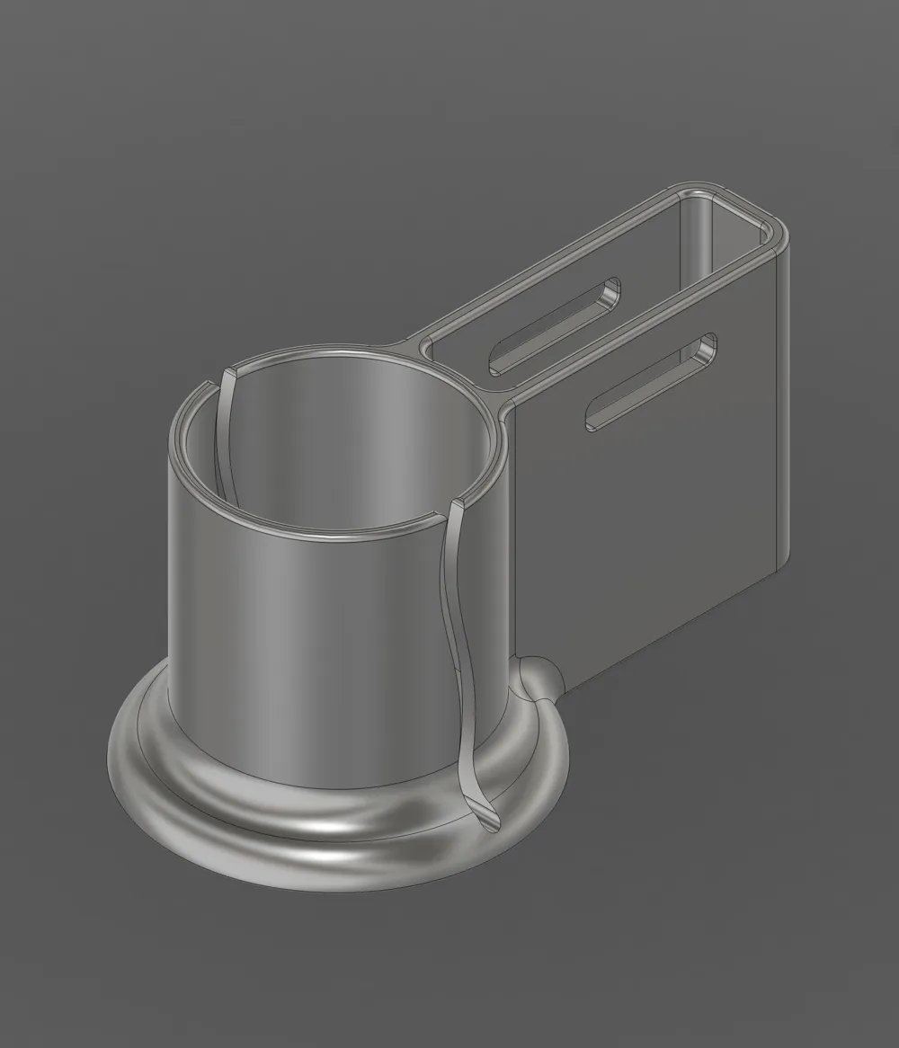 Paddle Cup Holder + Phone - Free 3D Print Model - MakerWorld