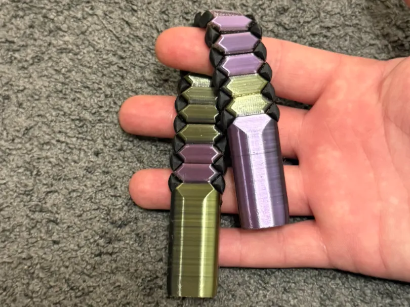 Chetki Flip Rosary Rounded Hexagon - Free 3D Print Model - MakerWorld