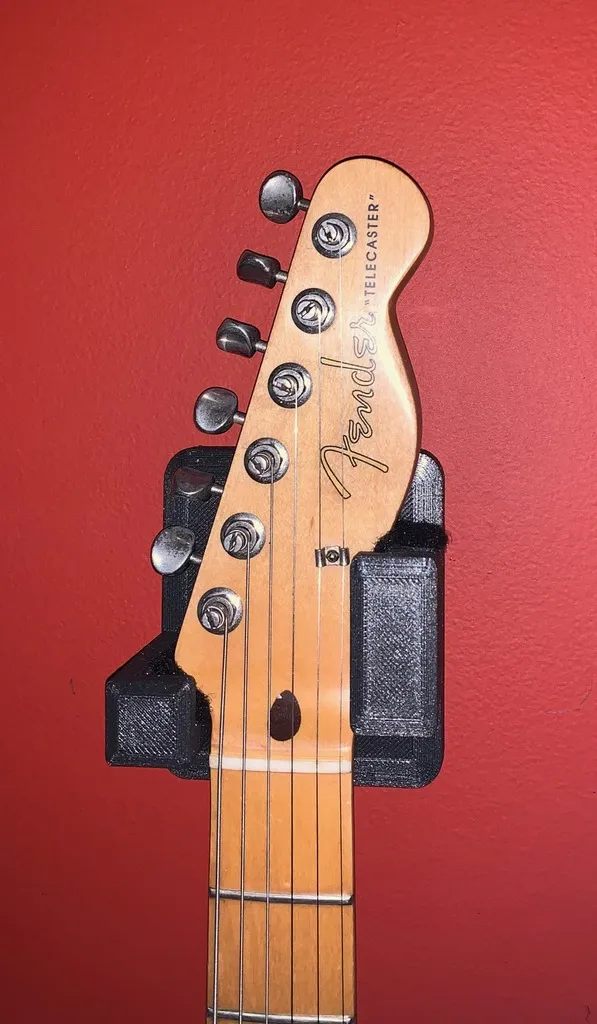 Strong Wall Hanger For Telecaster Model Guitars by jdalycache - MakerWorld