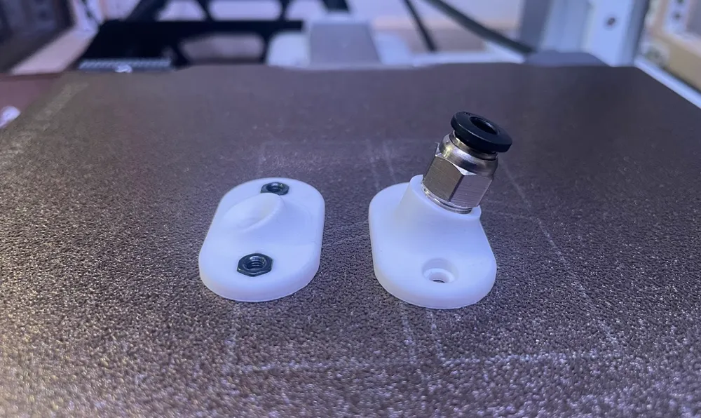 Tilted PTFE Tube Fitting Guide Socket - Free 3D Print Model - MakerWorld
