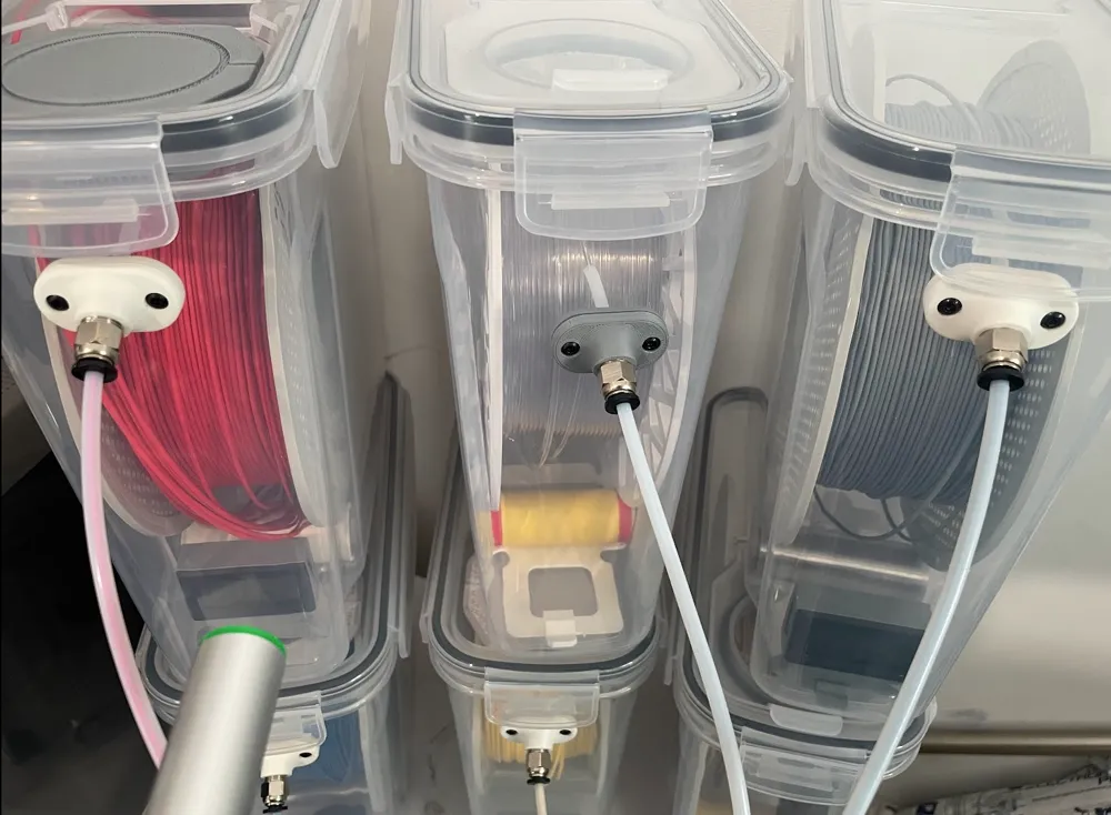 Tilted PTFE Tube Fitting Guide Socket - Free 3D Print Model - MakerWorld