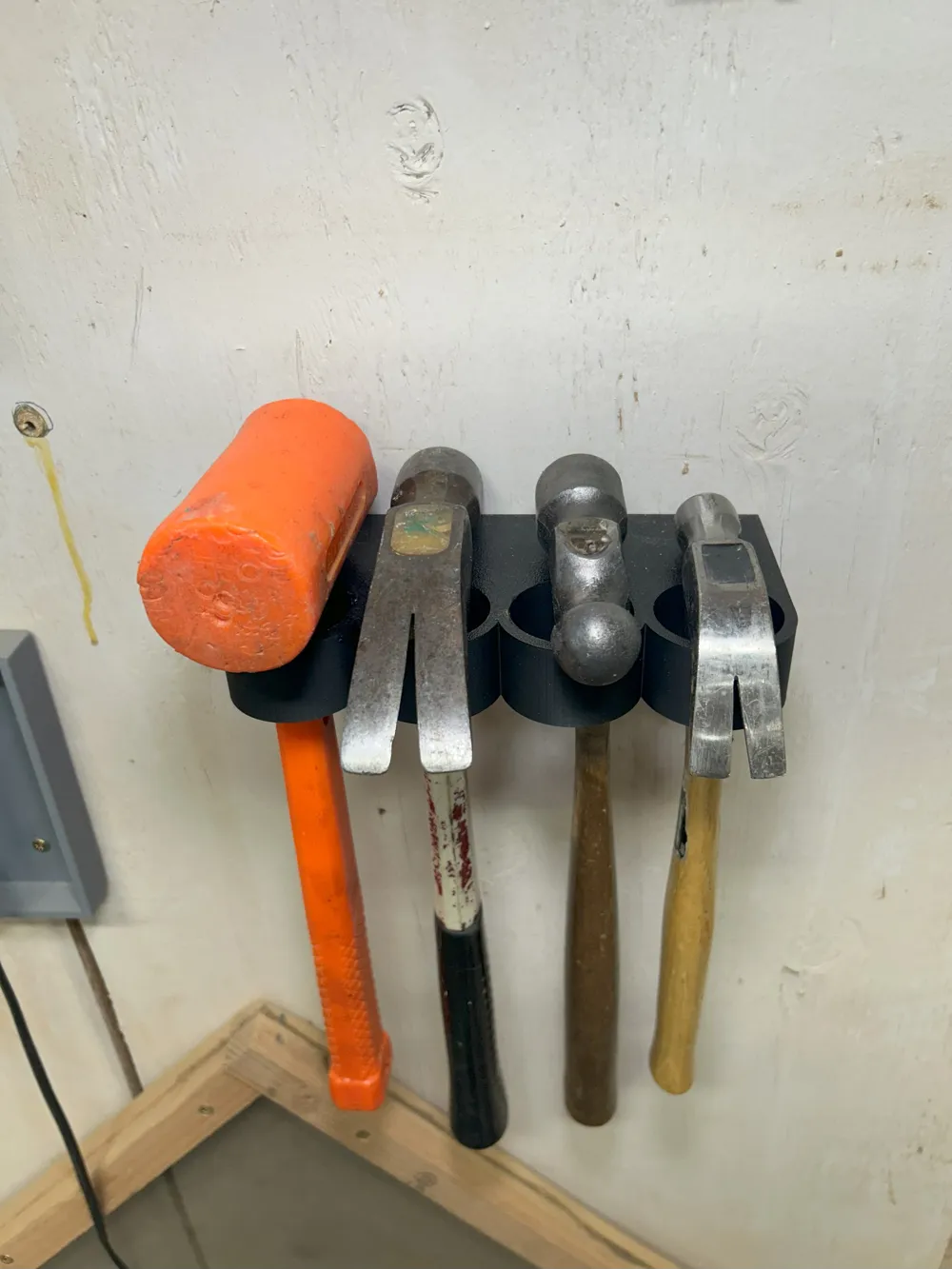 Universal Hammer Wall Mounted Organizer - Free 3D Print Model - MakerWorld