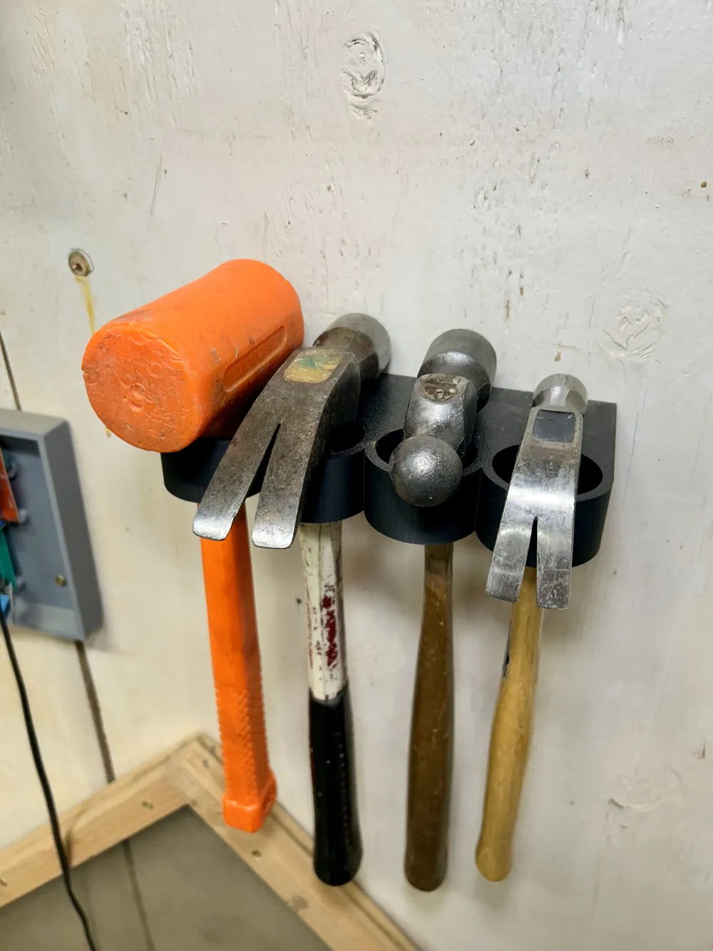 Universal Hammer Wall Mounted Organizer - Free 3D Print Model - MakerWorld