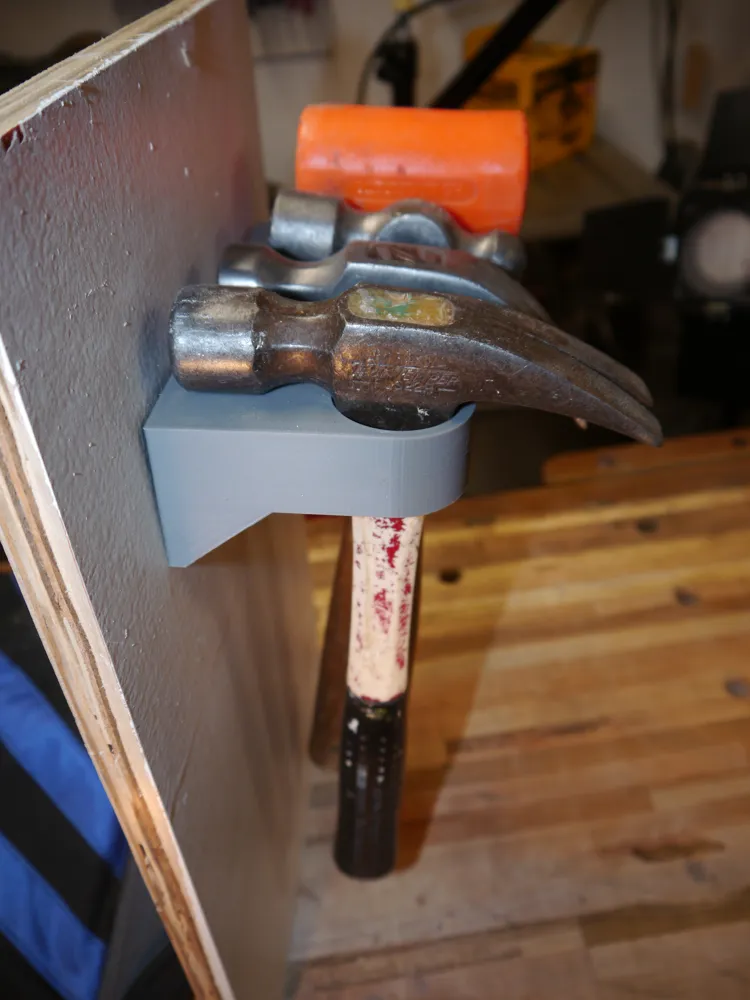 Universal Hammer Wall Mounted Organizer - Free 3D Print Model - MakerWorld