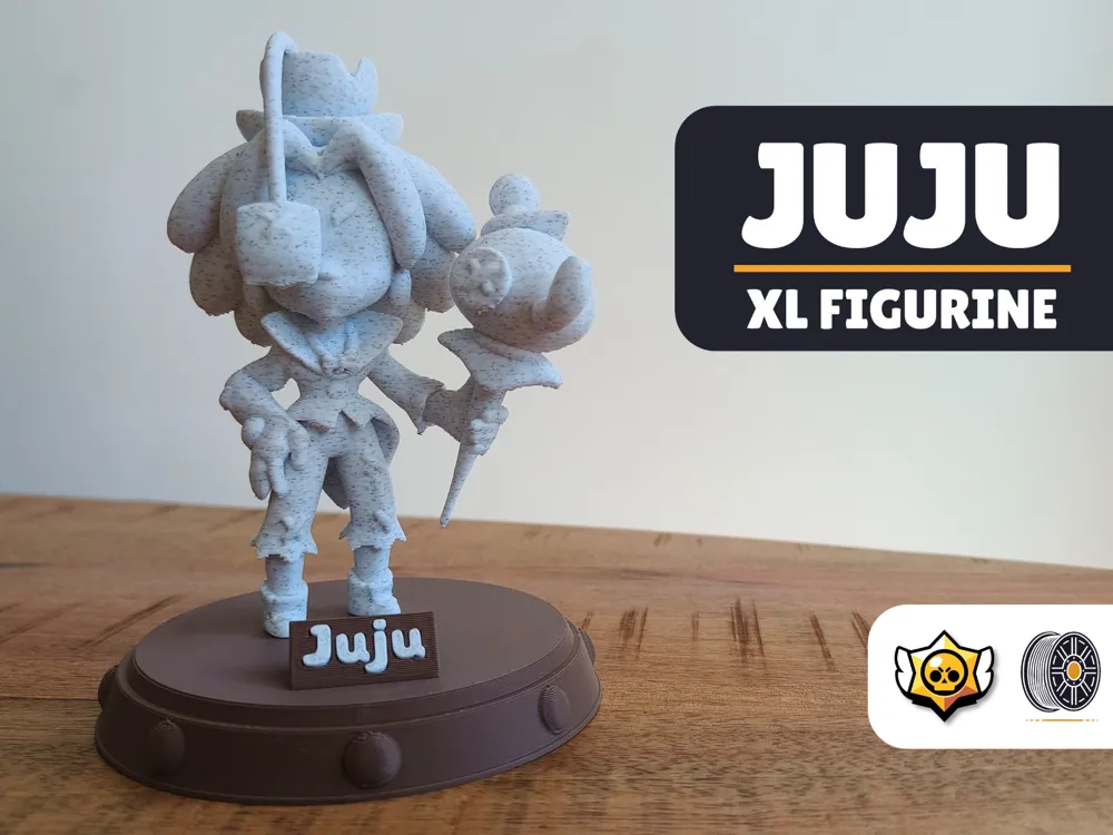 Juju | XL Brawl Stars Figurine (NO AMS) Remixed by Mike.stl MakerWorld ...