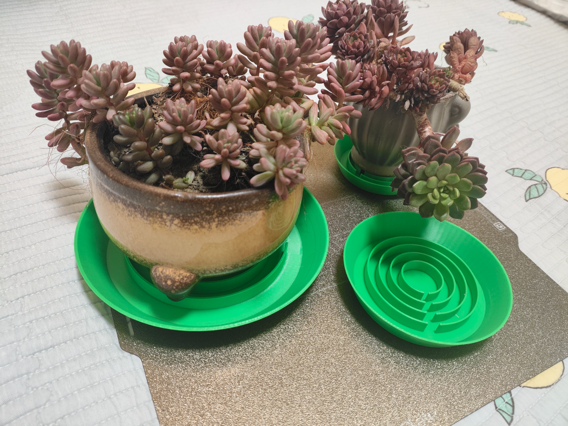 Flower pot base, flower pot tray by 天天快乐 MakerWorld: Download Free 3D ...