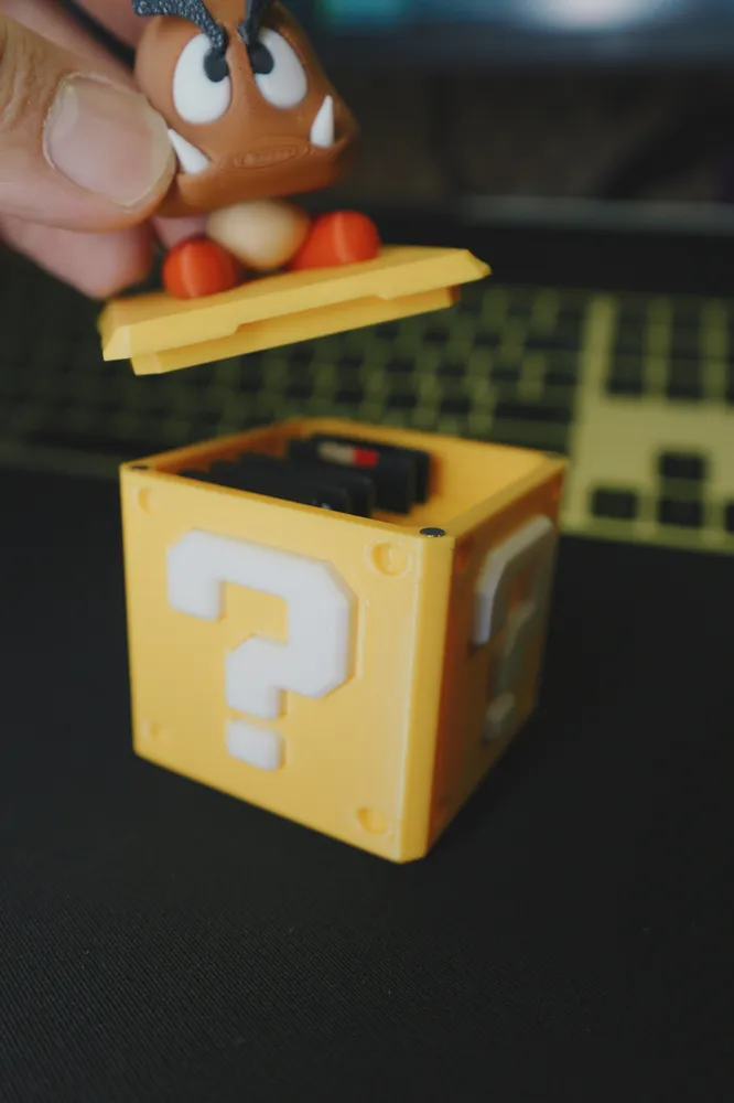 IKEA Pegboard Mario Question Mark Box & Koopa Troopa - Magnetic SD Card ...