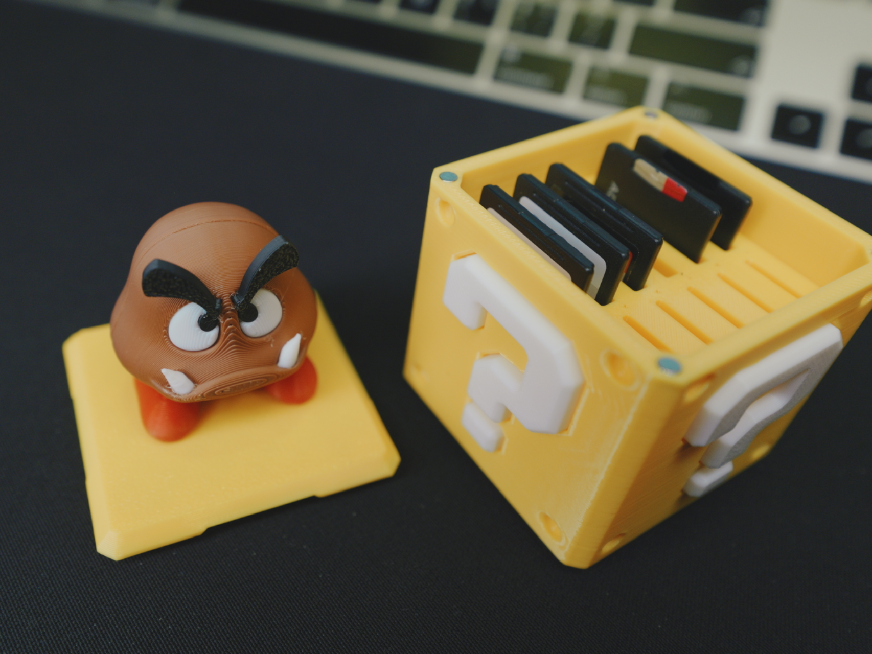 IKEA Pegboard Mario Question Mark Box & Koopa Troopa - Magnetic SD Card ...