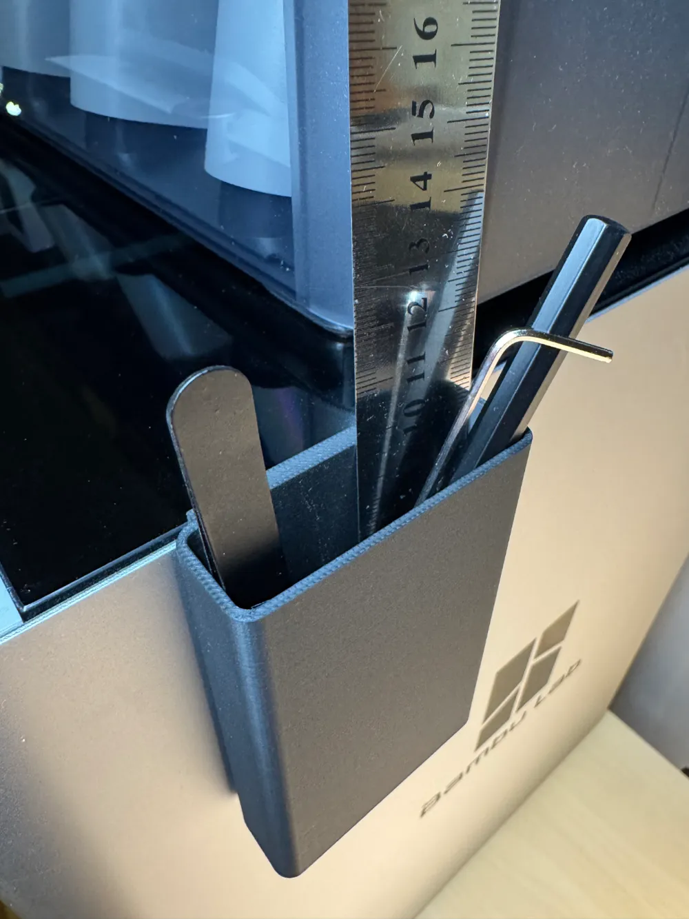 X1C/P1S Side Holder for Printing Tools by Lukas MakerWorld: Download ...