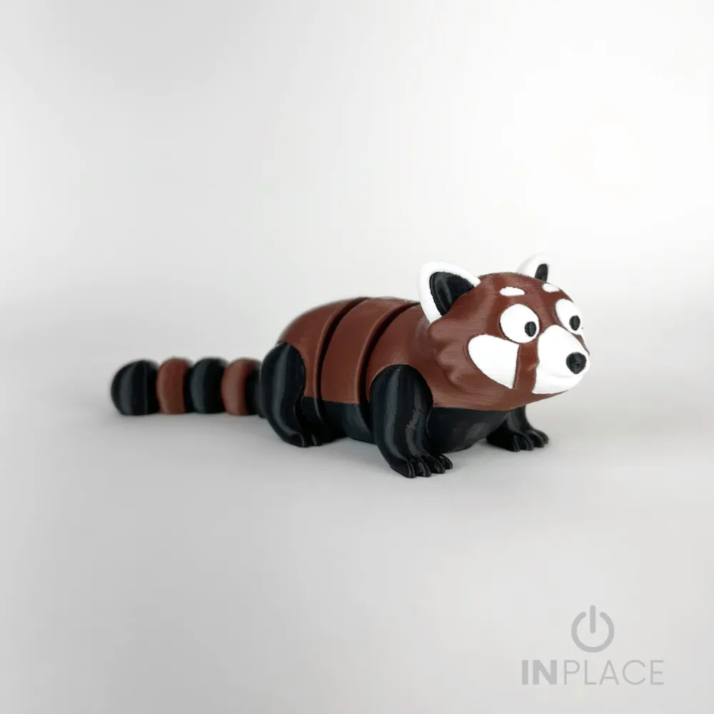 Cute Red Panda Articulated - Free 3D Print Model - MakerWorld
