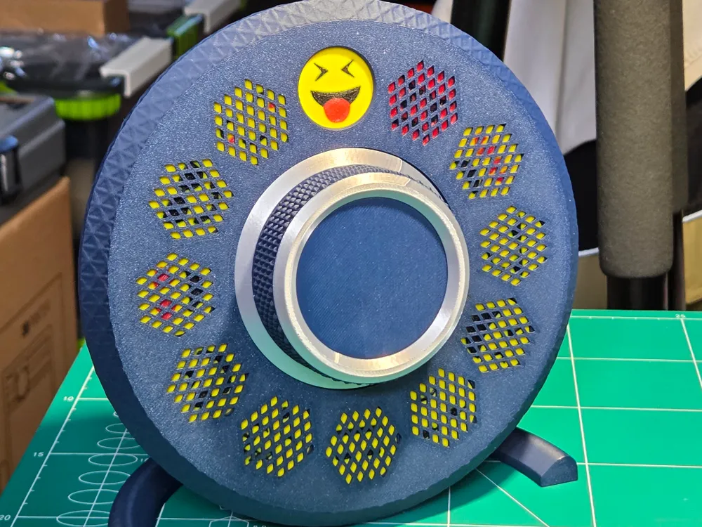 MOODMETER (Teen-Meter, EMOJI-Meter) - Free 3D Print Model - MakerWorld