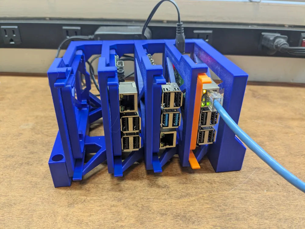 Modular Raspberry Pi (3,4,5) Rack w/Toolless Sleds by reganface ...