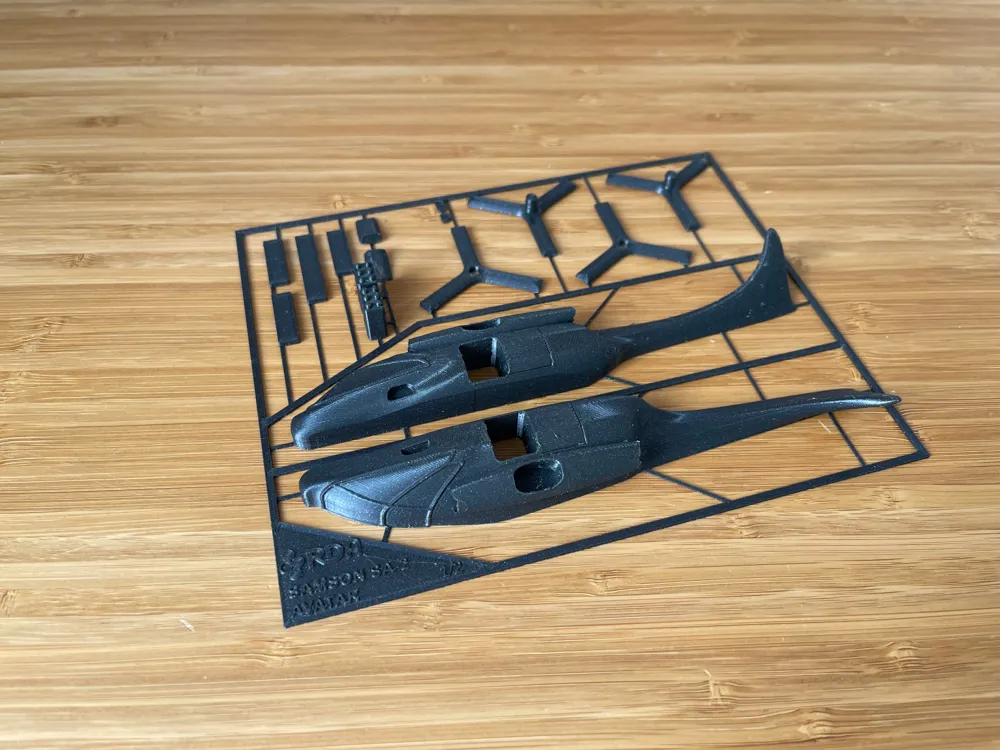 AVATAR Samson Helicopter Kit Card by PadawanDesign - MakerWorld