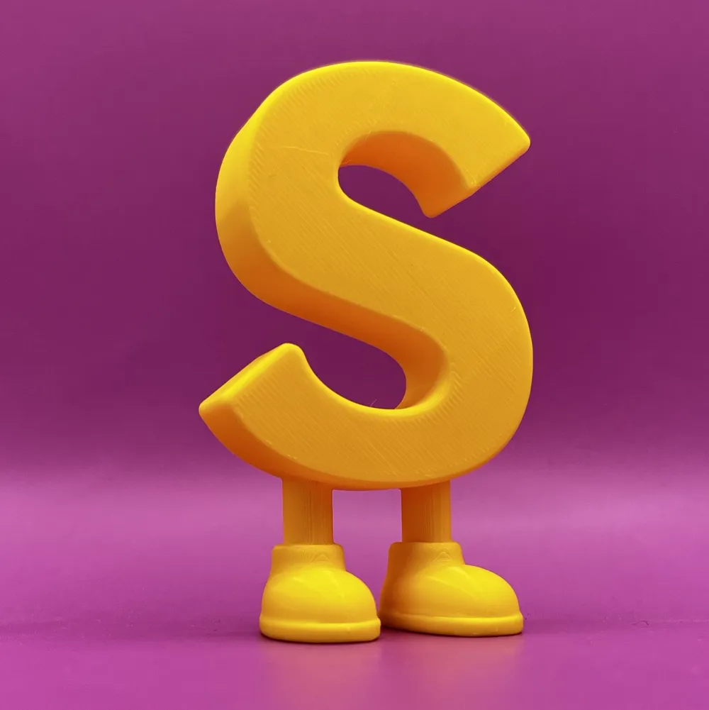 Letters with legs fun alphabet by ATP MakerWorld: Download Free 3D Models