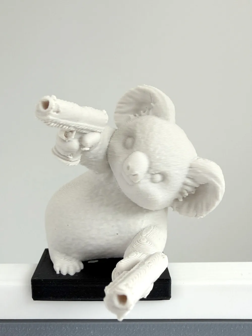 Koala Gangster Kommando Amico da Monitor - Modello di stampa 3D ...
