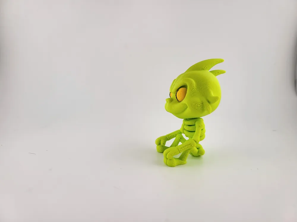 Christmas Grinch Creature – 3D Printable Figure - Free 3D Print Model ...