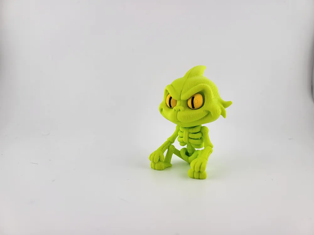 Christmas Grinch Creature – 3D Printable Figure - Free 3D Print Model ...