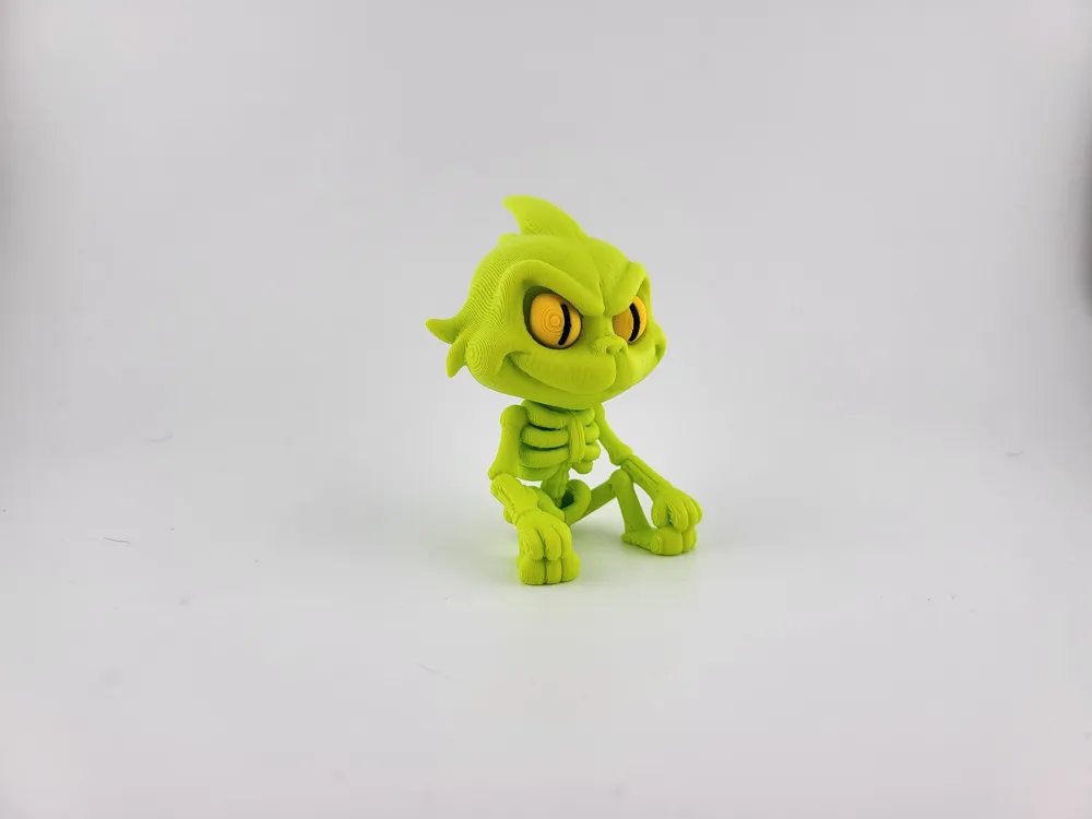 Christmas Grinch Creature – 3D Printable Figure - Free 3D Print Model ...