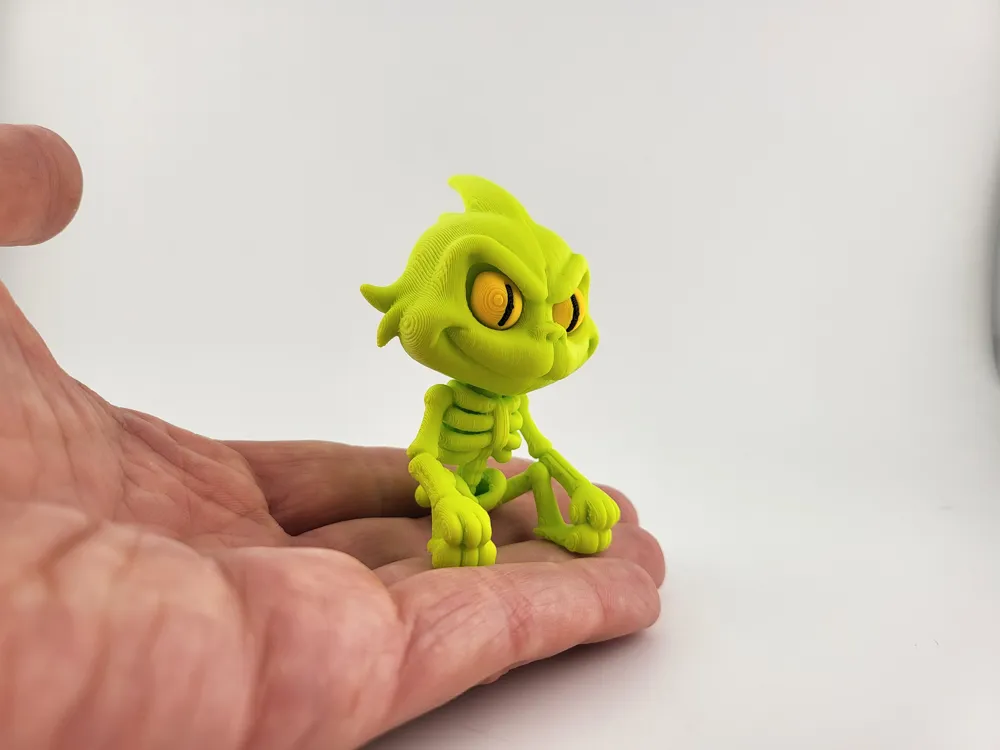 Christmas Grinch Creature – 3D Printable Figure - Free 3D Print Model ...