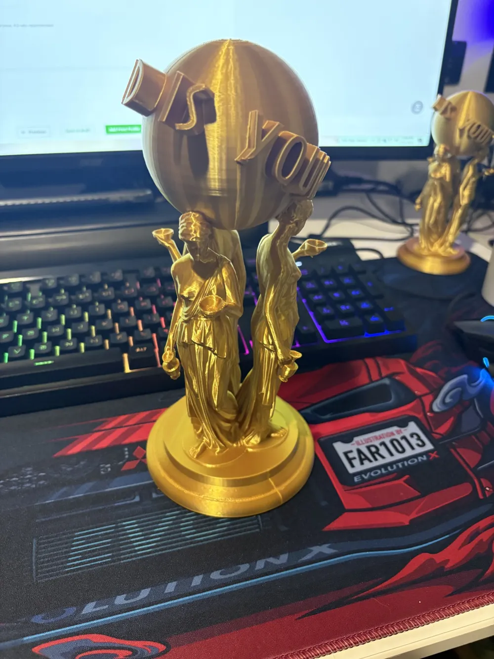Scarface The World is Yours Statue - Free 3D Print Model - MakerWorld