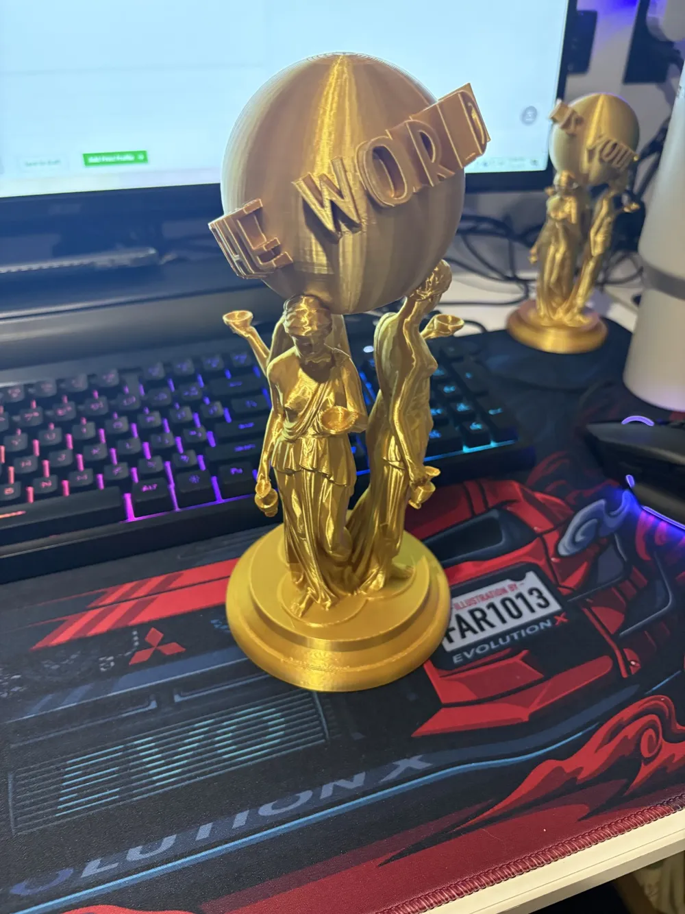 Scarface The World is Yours Statue by user_2948391822 MakerWorld: Download Free 3D Models