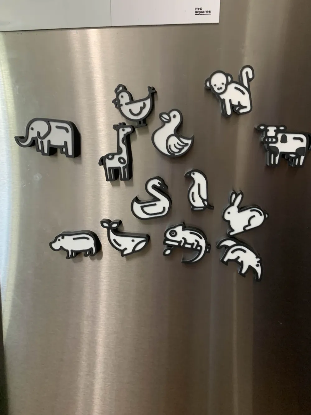 Animal fridge magnet set by AlinedBy3DPrinting - MakerWorld