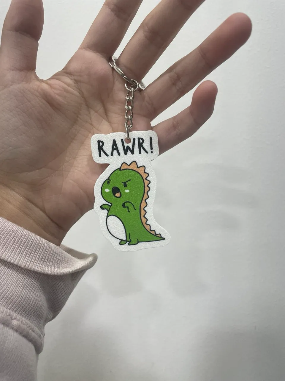 Keychain dino 2 - Free 3D Print Model - MakerWorld
