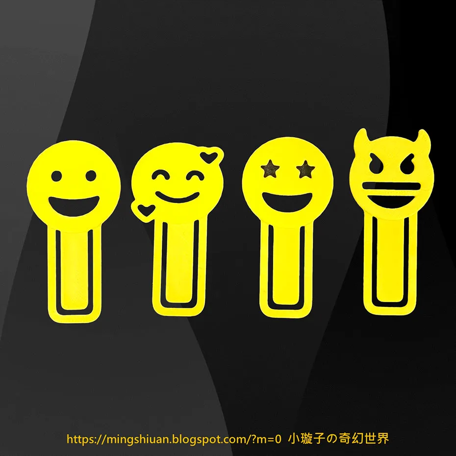 Emoji Bookmark - 02 by mingshiuan99 - MakerWorld