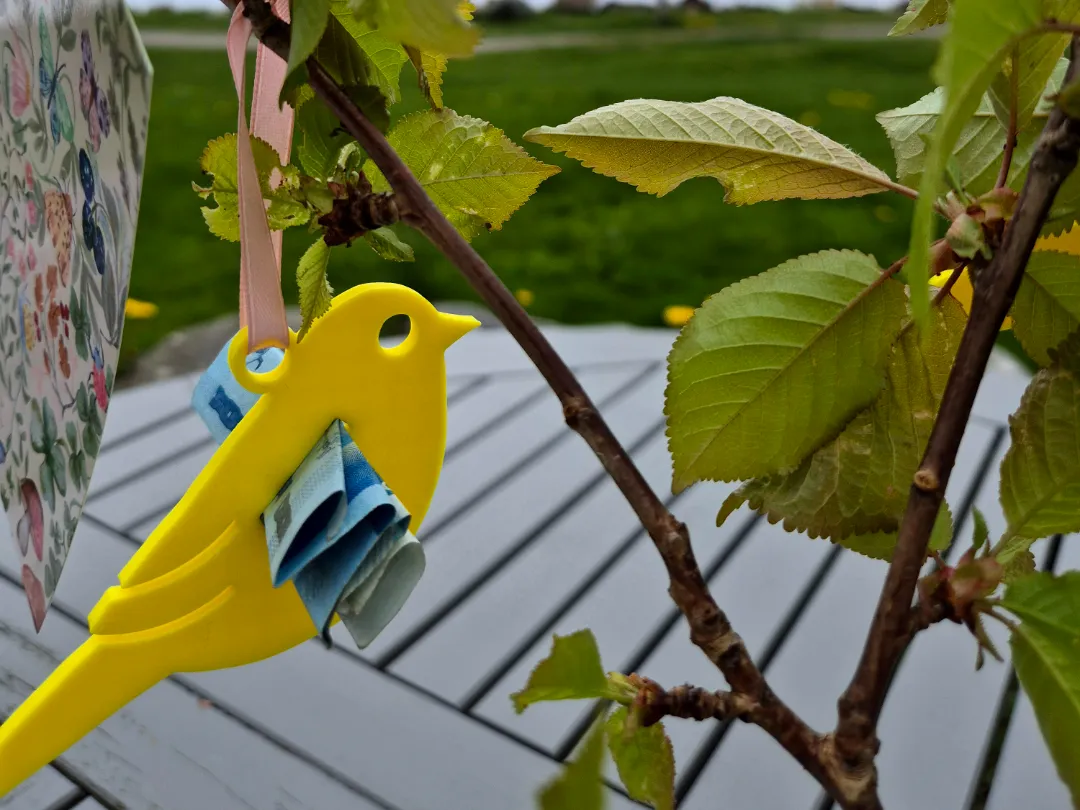 Money bird gift by Emil/Anton MakerWorld: Download Free 3D Models