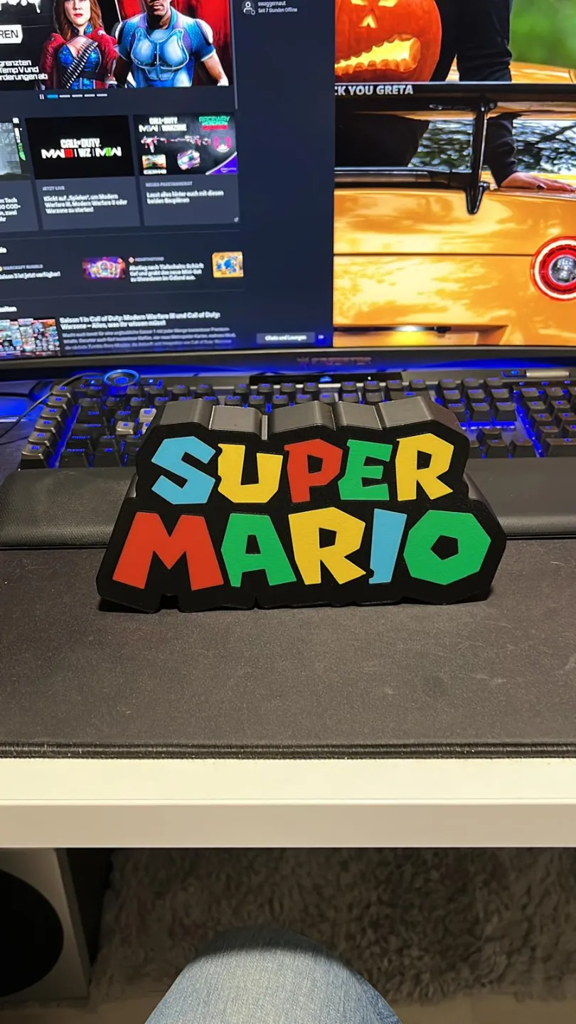 Super Mario Light Box by BNGTR35 - MakerWorld