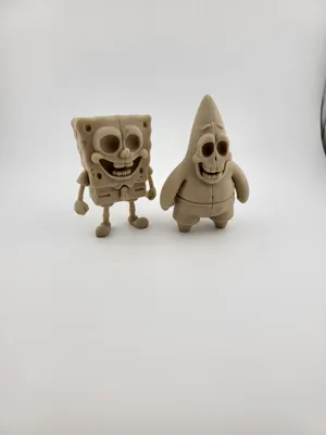 SpongeBob & Patrick Skeleton Nickelodeon Classic by Mad power ...