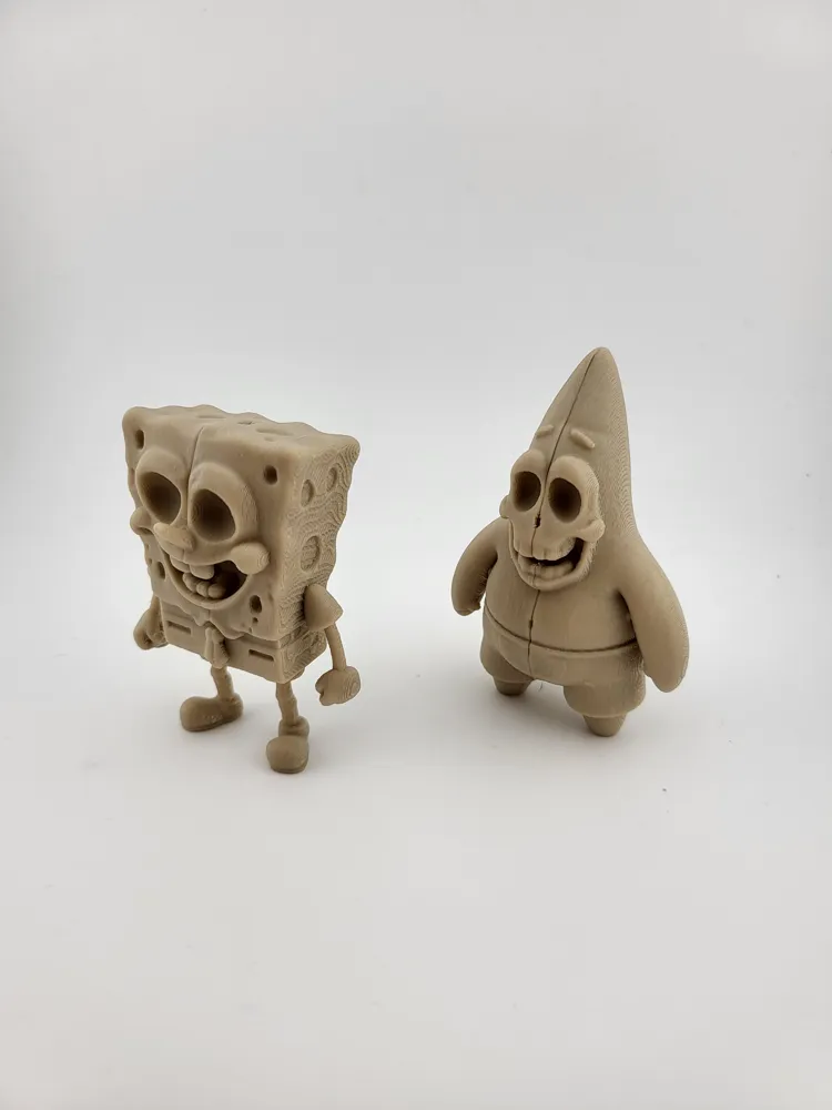 SpongeBob & Patrick Skeleton Nickelodeon Classic by Mad power ...