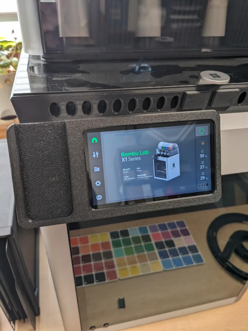 Bambu LED Remote Screen Frame Holder by Joseph.Nachtmann - MakerWorld