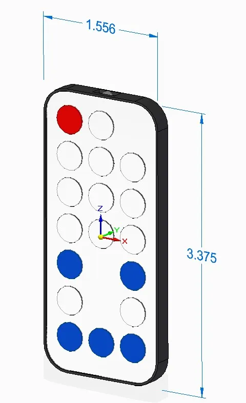 Bambu LED Remote Screen Frame Holder by Joseph.Nachtmann - MakerWorld