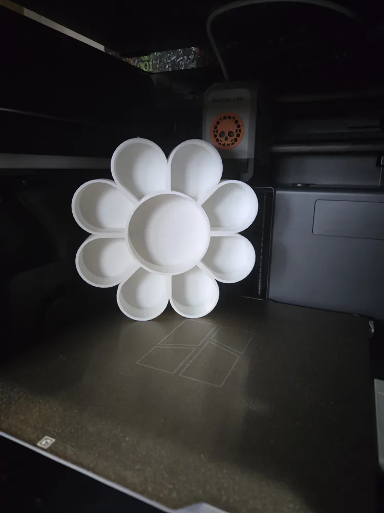 Simple Flower Desk Organizer - Free 3D Print Model - MakerWorld