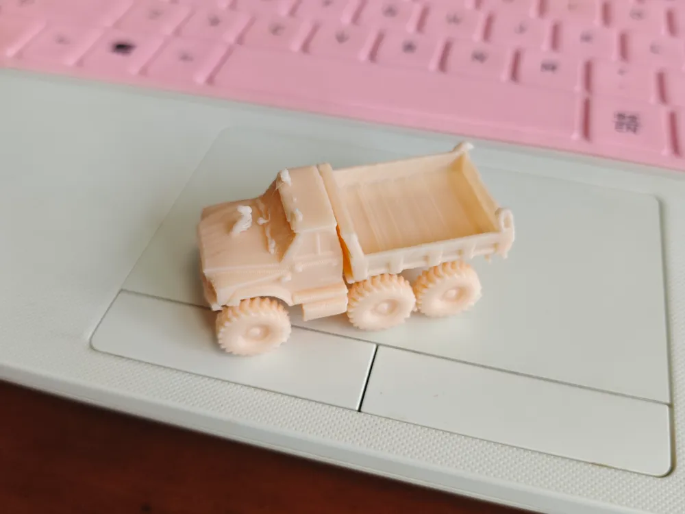 Truck Lorry With supports Slow removal Scalable Print Children's Play ...