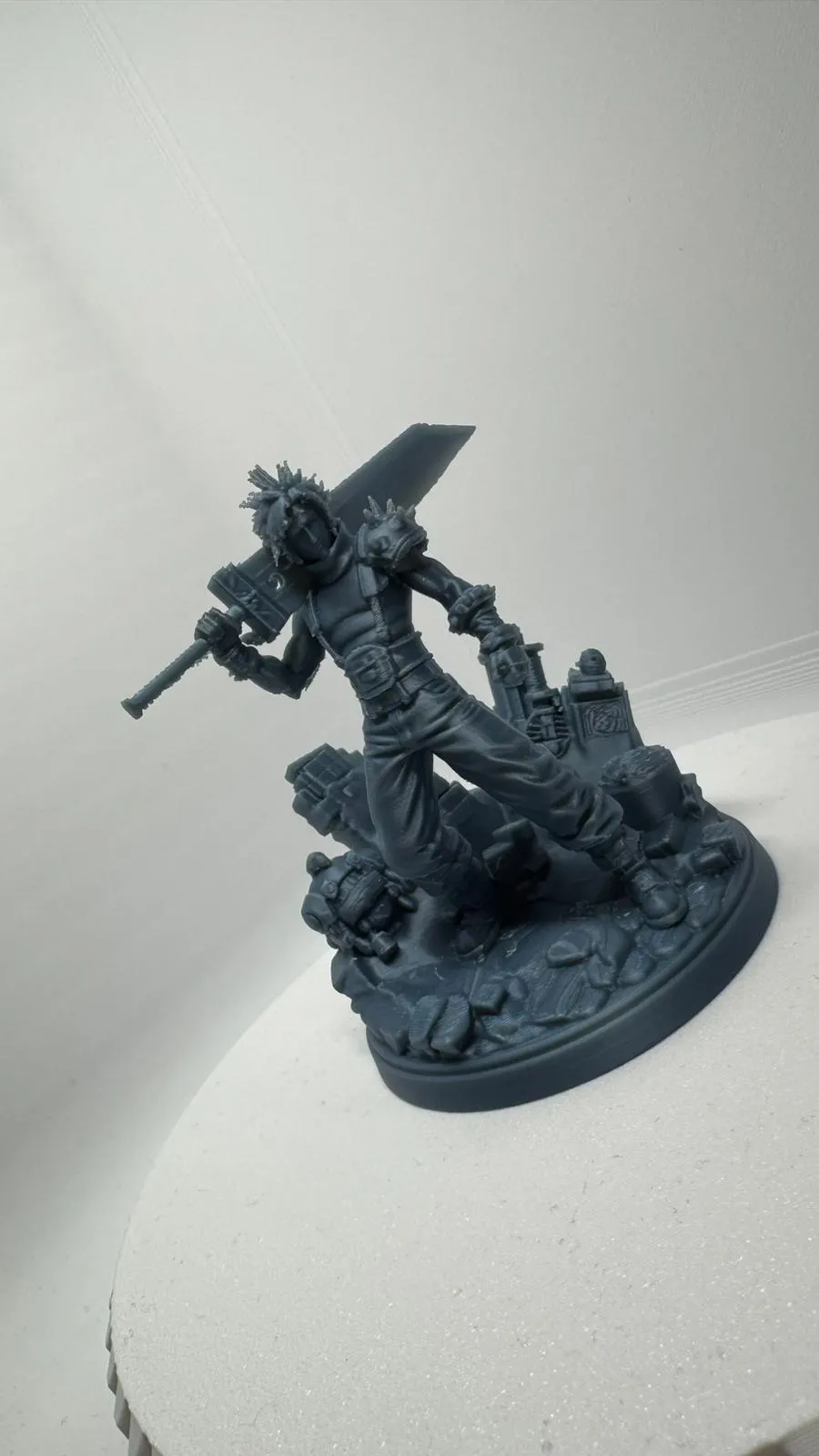 Final Fantasy 7 Cloud Strife - Free 3D Print Model - MakerWorld