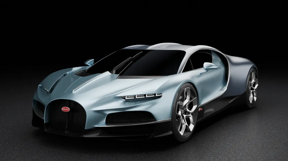 New Bugatti Tourbillion 2026 - Free 3D Print Model - MakerWorld
