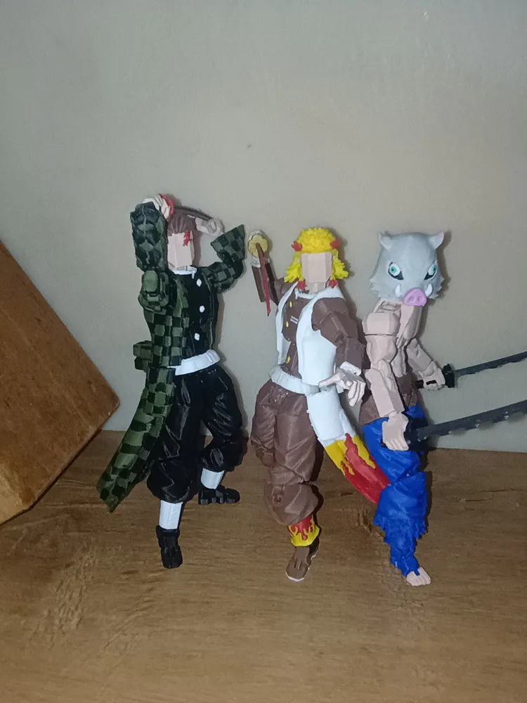 Dummy 13 Inosuke Hashibira (Demon Slayer) - Free 3D Print Model ...