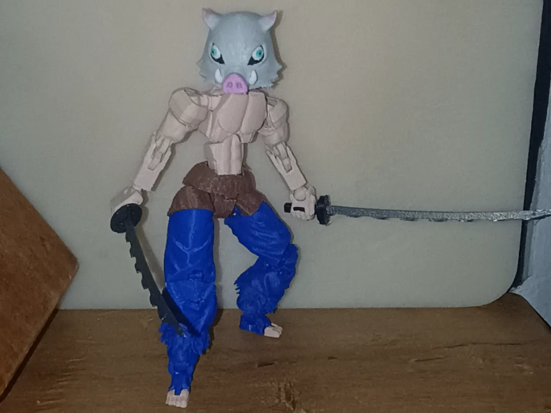 Dummy 13 Inosuke Hashibira (Demon Slayer) - Free 3D Print Model ...