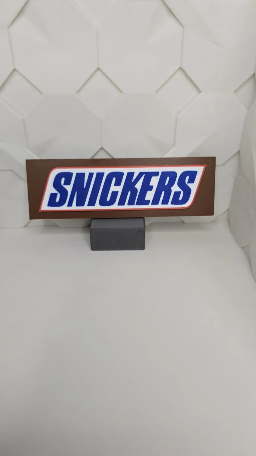 Snickers Logo/Sign - Free 3D Print Model - MakerWorld