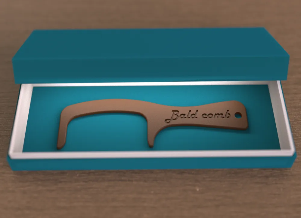 Bald Man's Comb by lst_lab - MakerWorld