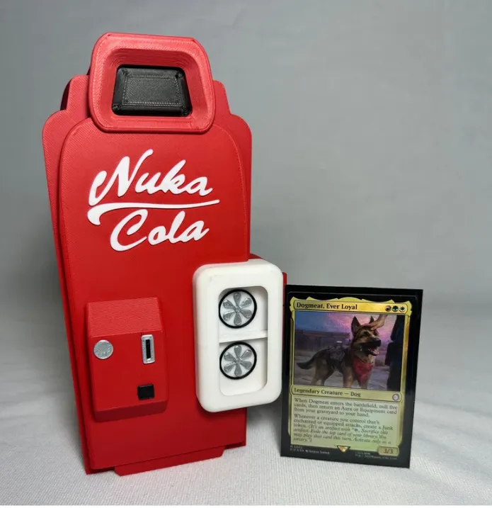 Nuka Cola Vending Machine MTG Commander Deck Box by thatcaddad ...